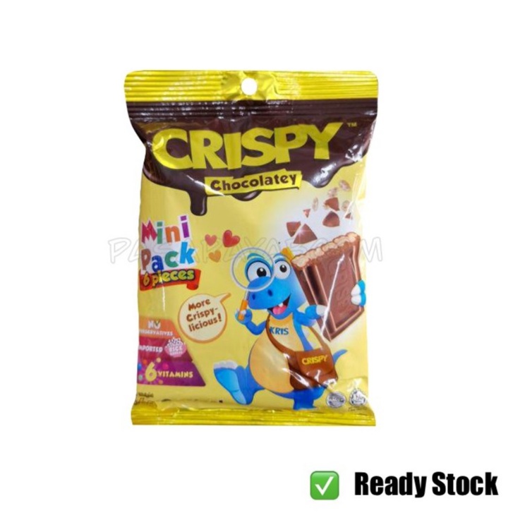 CRISPY Chocolate Mini Pack (6's) | Shopee Malaysia