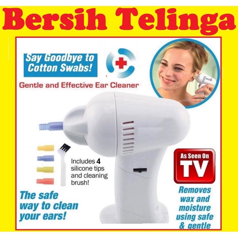 WAX VAC Mesin Vakum Pembersih Sedut Kotoran Penanggal Tahi Telinga Bayi ...