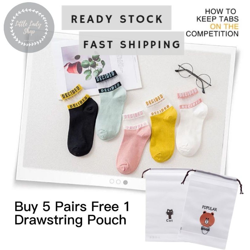 🔥Hot Sales🔥Women Stocking Korean Fashion Women Crystal Glass Silk ...