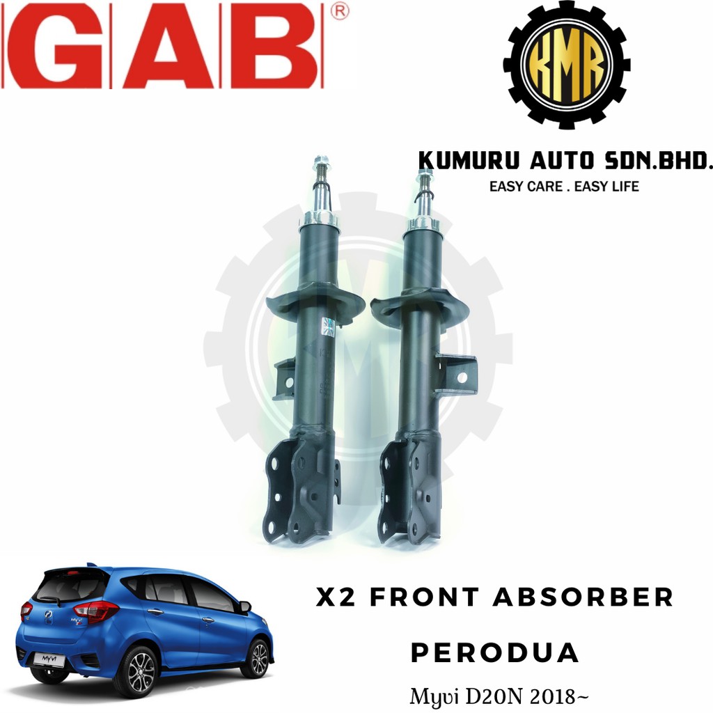 (2@pcs) GAB Gas Front Absorber Perodua Myvi D20N Myvi MG3 Myvi 2018 ...