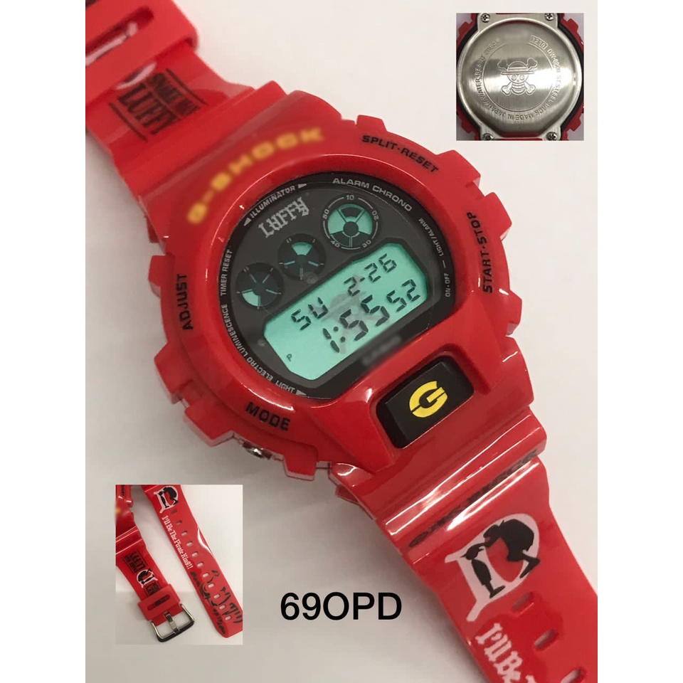 GS Jam Limited Edition Custom One Piece Naruto Jujutsu Kaisen Bape ...