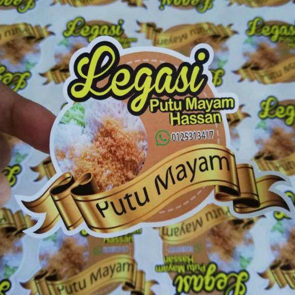 🔥Sticker Produk Murah Berkualiti🔥 Sesuai untuk SME, Homemade dan semua ...