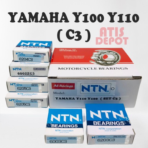 NTN YAMAHA Y100 Y110 ( 6pcs/Set-C3 ) 100% ORIGINAL Motorcycle Engine ...
