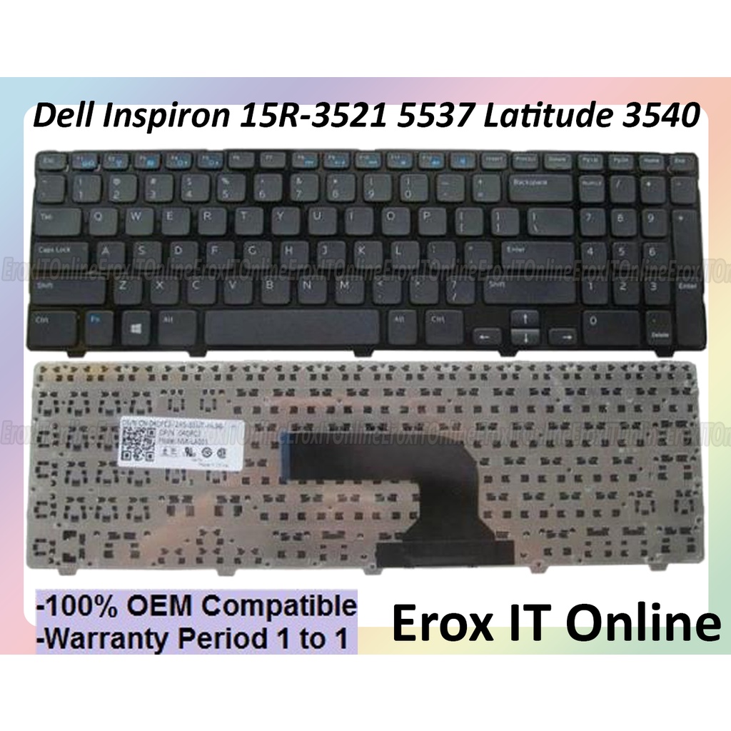 Dell Inspiron 15-3521 15-3531 15R-5537 15R-5521 Latitude 3540 Vostro ...