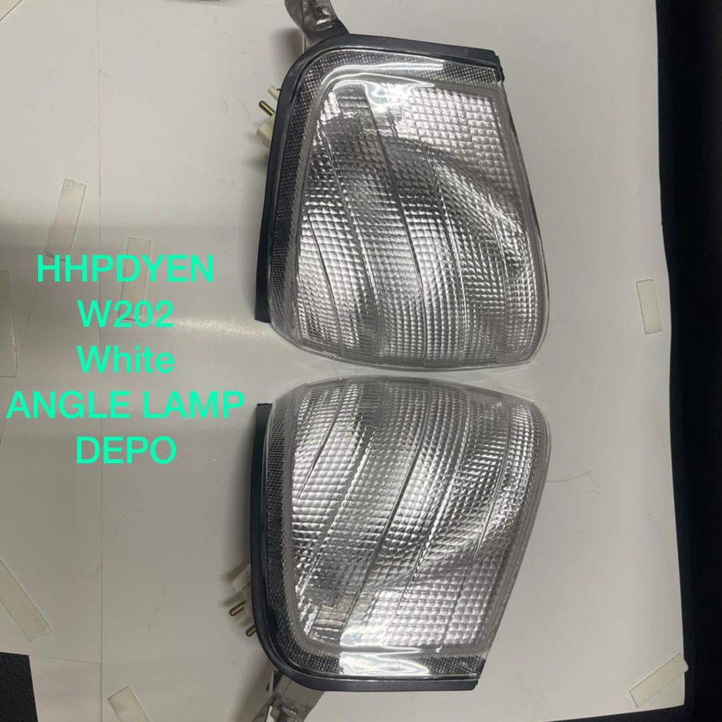 MERCEDES-BENZ W202 [WHITE] ANGLE LAMP (LEFT & RIGHT) [1PCS] READY STOCK ...