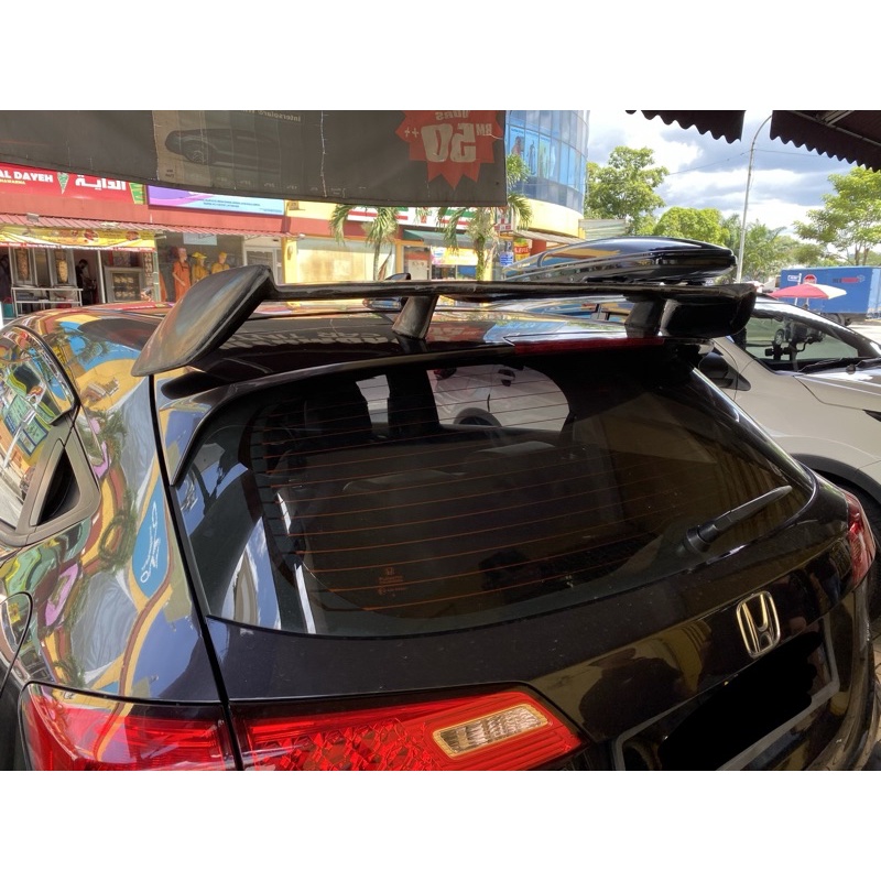 Honda hrv noblesse nobelesse / type S rear roof top Gt spoiler wing lip ...