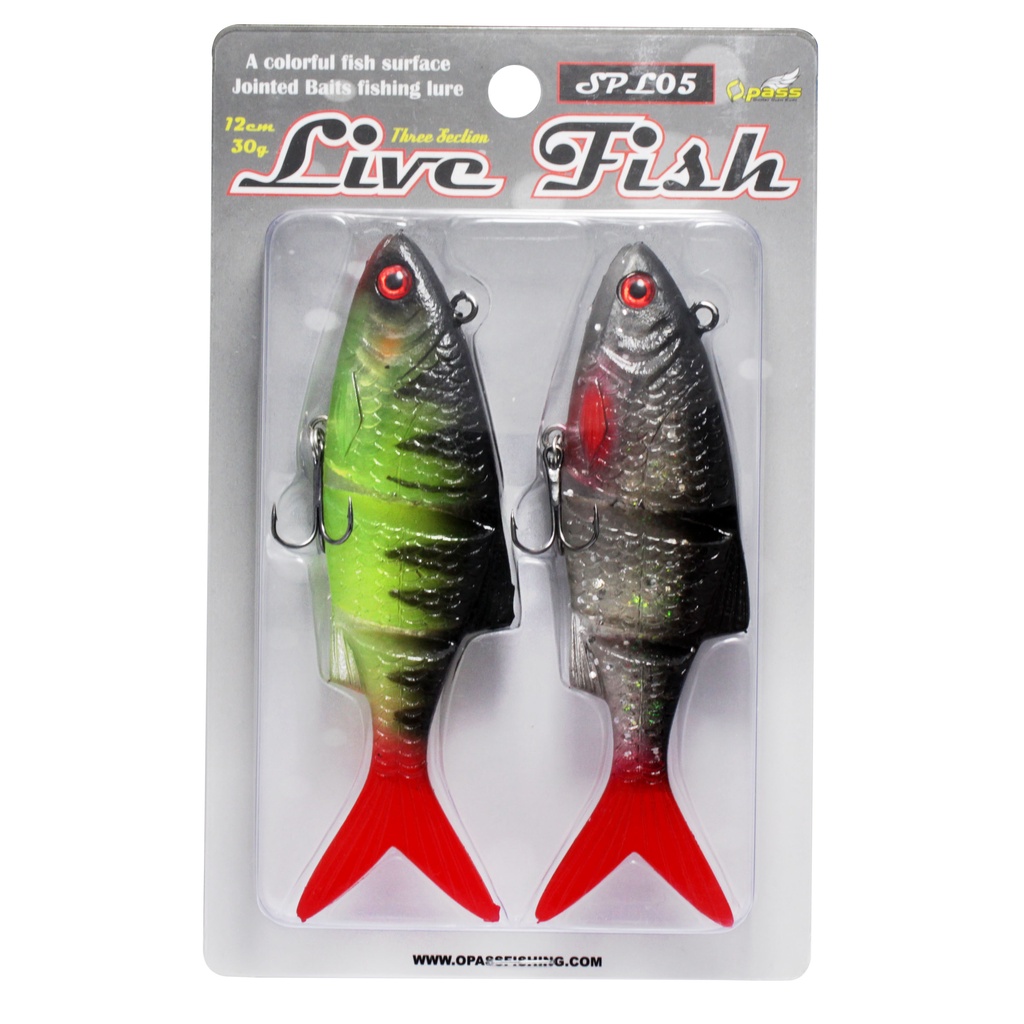 OPASS fishing lure SPL05 LIVE FISH soft plactic lure soft bait soft ...