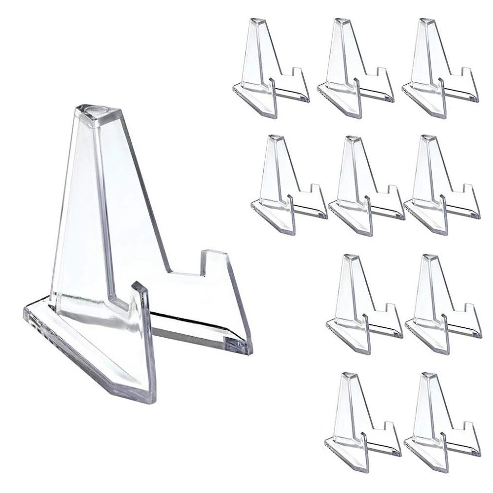 1/3 Pcs Transparent Acrylic Triangle Display Stands / Cute Painting ...