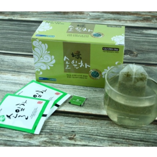 HWAGAE MARKET Korean Pine Needles Tea (25/50/100ea) /Pine Needle Tea ...