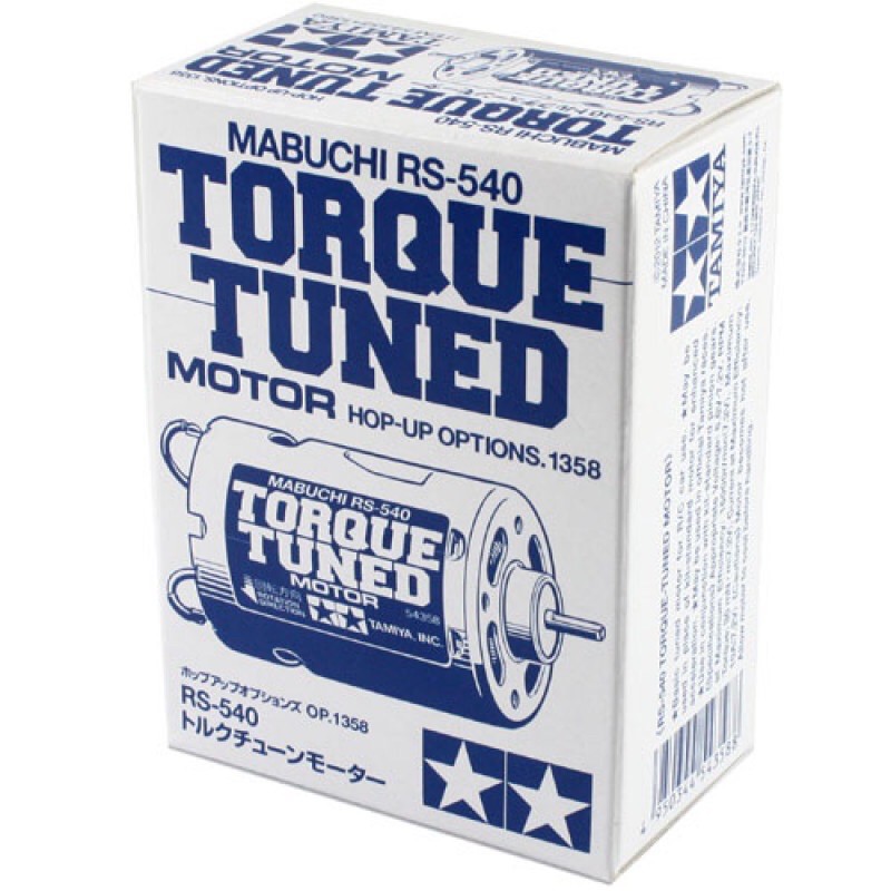 Tamiya RS-540 Torque-Tuned 25T 540 Brushed Motor (54358) | Shopee Malaysia