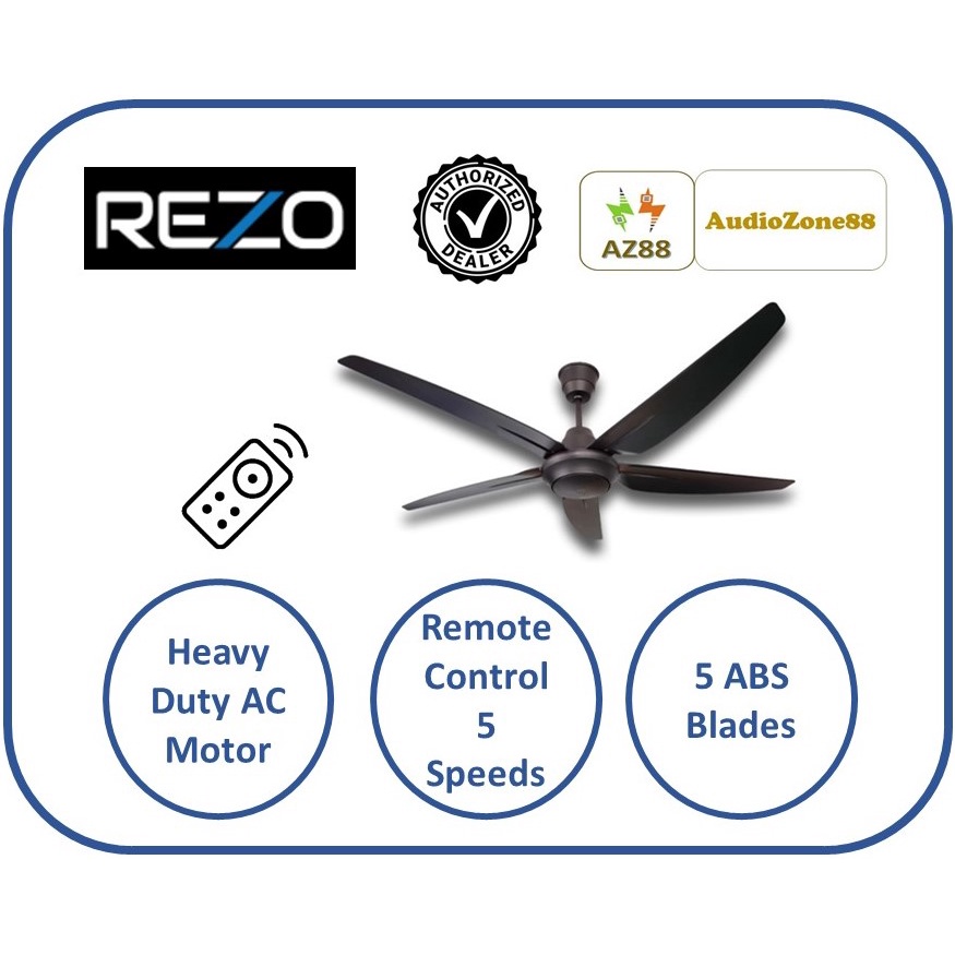 Rezo Ceiling Fan AX56 | Shopee Malaysia