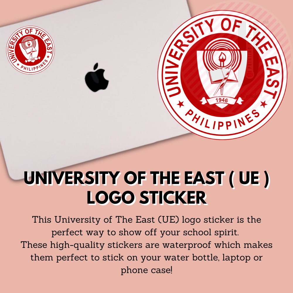 UE Sticker Logo | University Logo Sticker | School Logo | UAAP | Shopee ...