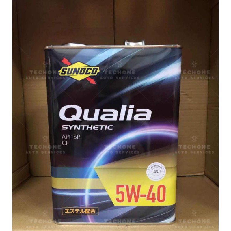 Sunoco fully synthetic 5w40 API SP/CF (4L) Engine oil | Shopee Malaysia