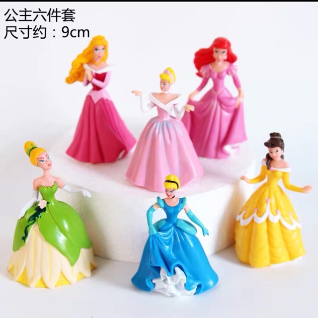 Disney Princess 6pcs Set Shopee Malaysia