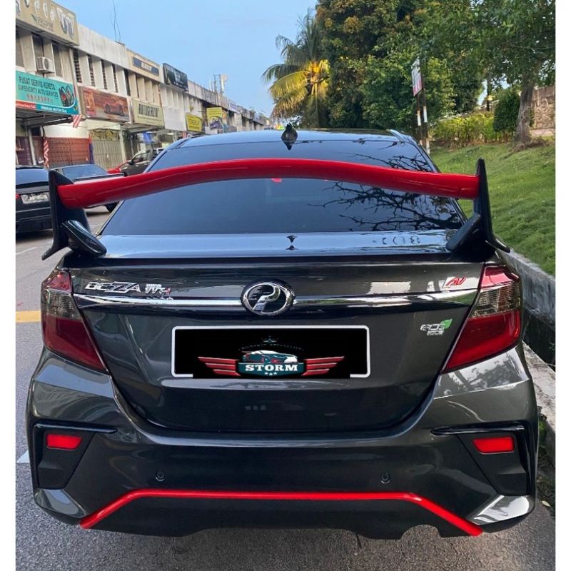 PERODUA BEZZA 2016-2020 (FC TYPE R) SPOILER WITH 2K COLOR PAINT ...