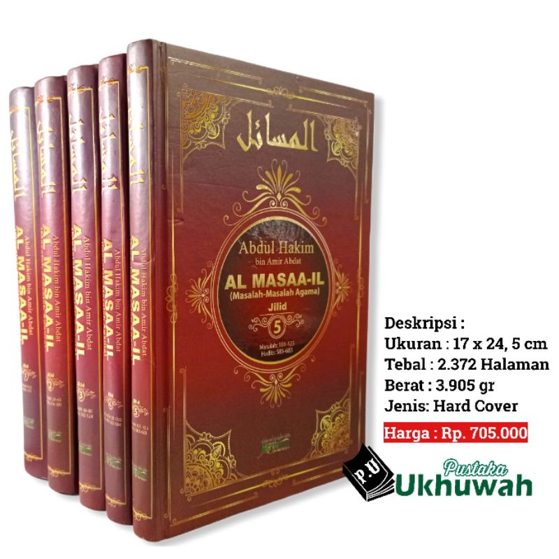 Kitab Al Masaa-il Volumes 1-5 Religious Problems - Al Masaail - Al ...