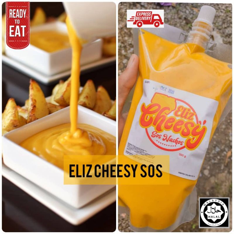 💥SOS CHEESY ELIZ VIRAL💥 NACHOS ALA KFC (SPICY&ORI) | Shopee Malaysia