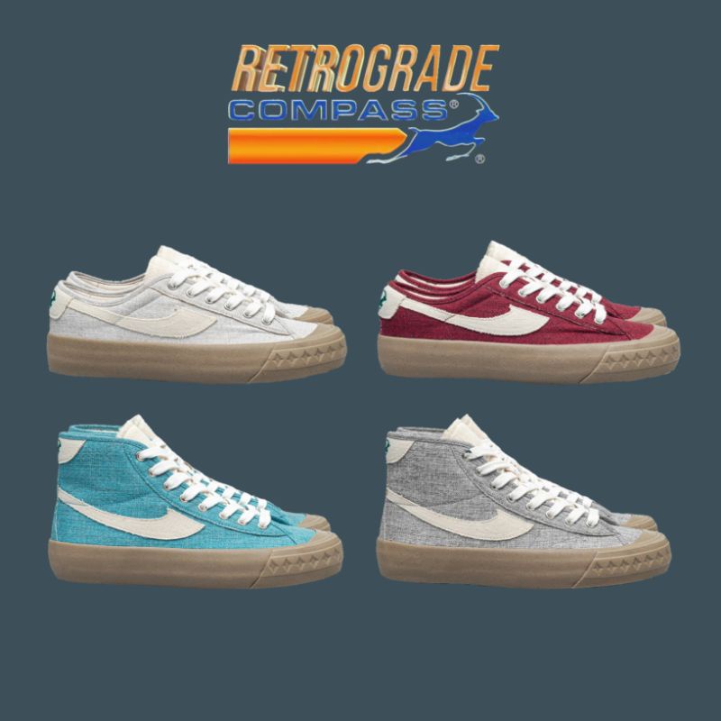 Compass RETROGRADE LINEN Shoes (ORIGINAL) | Shopee Malaysia