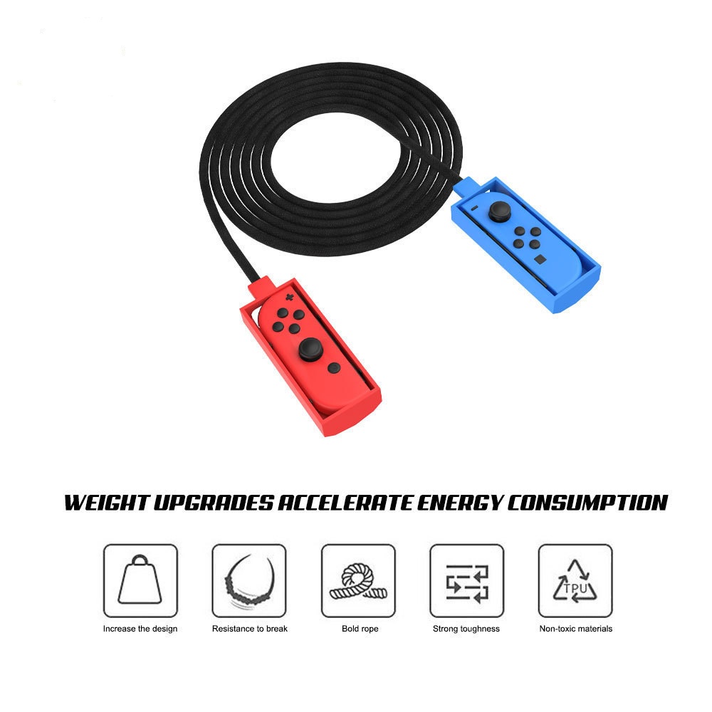Nintendo Switch Jump Rope Switch Joycon Skipping Rope Hand Grips for ...