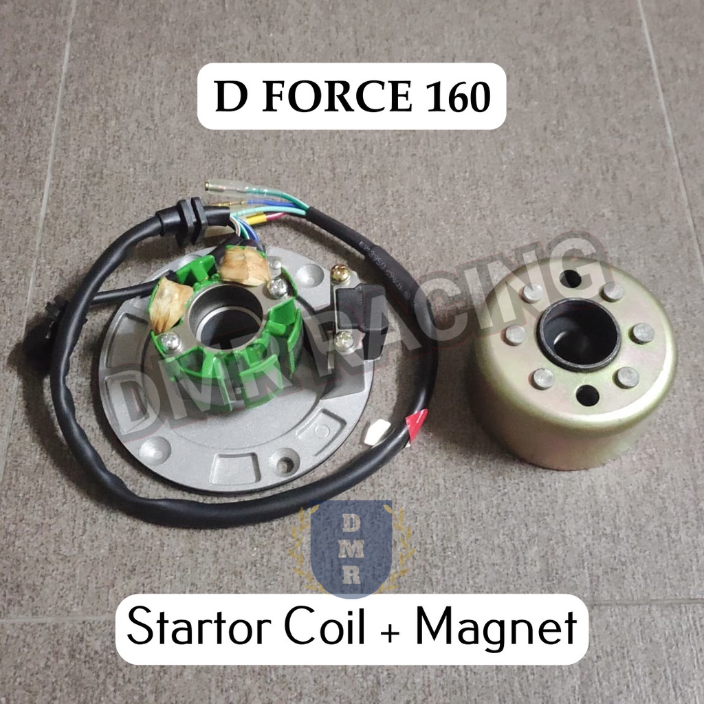 DEMAK D FORCE 160 Std Magnet With Stator Coil Unit (Motocross DFORCE160 ...