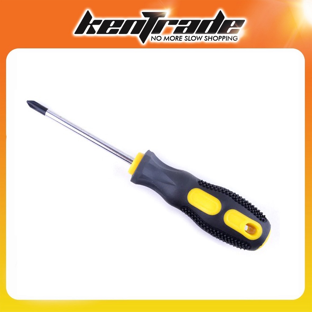 Double Color Soft Handle Screwdriver Household Screwdriver | Shopee ...