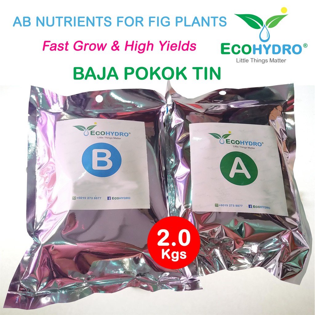 2Kg Baja Pokok Tin AB Fig Fertilizer Grow High Yield Imported 无花果 肥料 ...