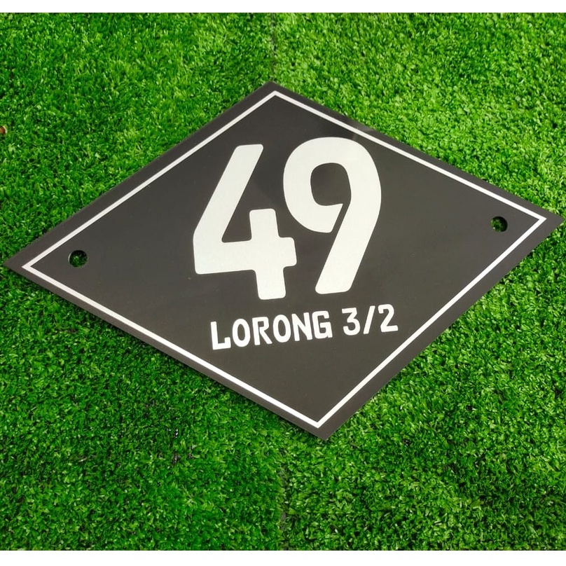 PLAT RUMAH / SIGNAGE RUMAH / SIGNBOARD RUMAH / NOMBOR RUMAH (CUSTOM ...