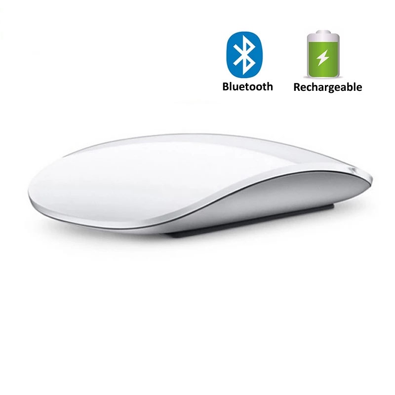 Bluetooth 5.0 Wireless Mouse Rechargeable Silent Multi Arc Touch Mice ...