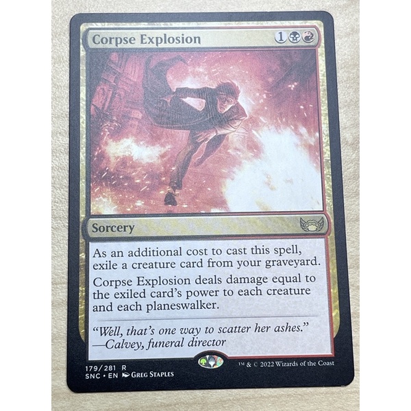 (norm/foil) Corpse explosion | Shopee Malaysia