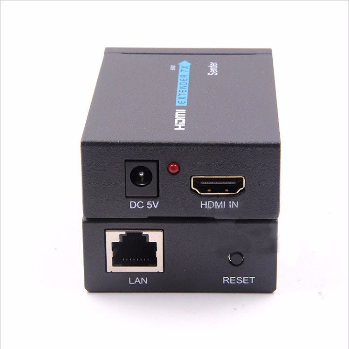 Hdmi Extension Adapter By RJ45 HDMI Extender LAN Cable - 60m | Shopee ...