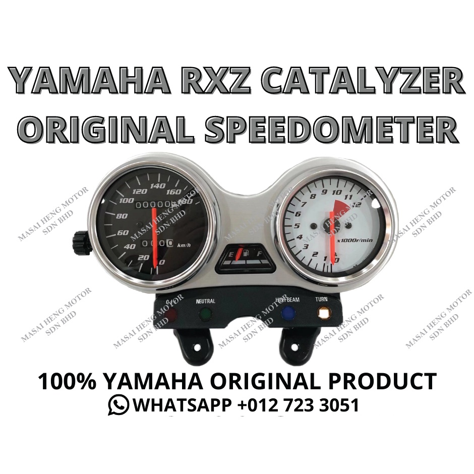 RXZ CATALYZER SPEEDOMETER YAMAHA ORIGINAL 💯% YAMAHA ORIGINAL PRODUCT ...