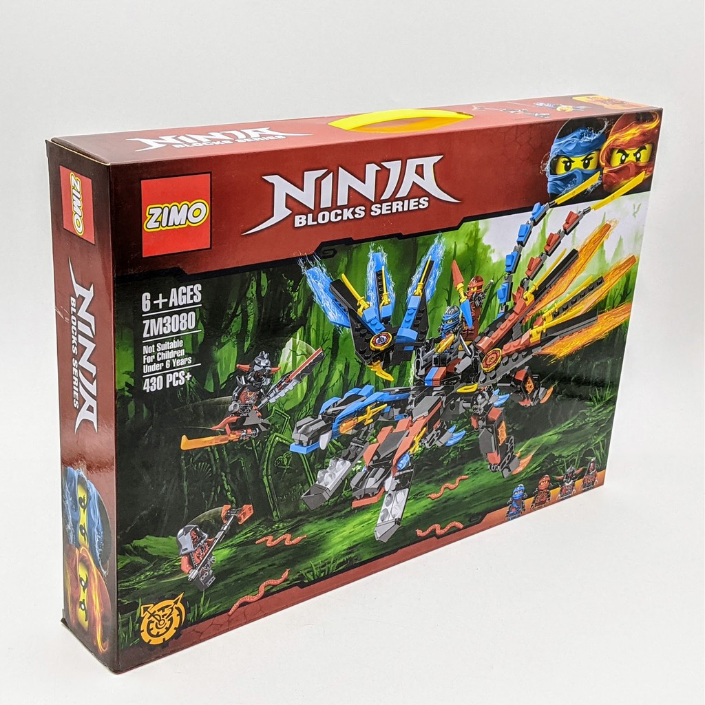 [SUPER Superior NAKAJA] NINJAGO_Lego Ninja Riding a Double-Headed ...