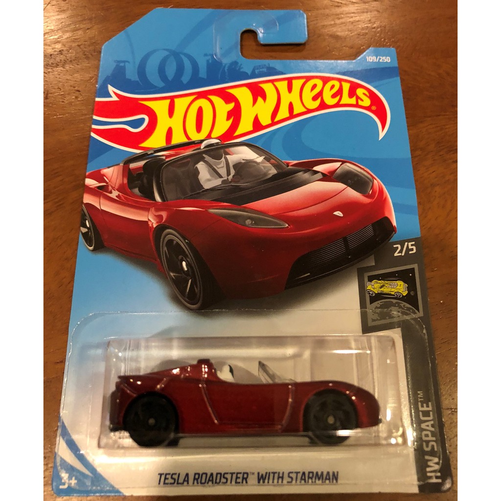 Hot Wheels - Tesla Roadster With Starman | Shopee Malaysia