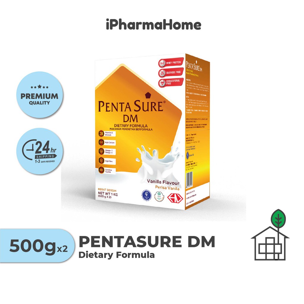 🔥READY STOCK🔥PENTA SURE DM (Dietary Formula) 500gx2 | Shopee Malaysia