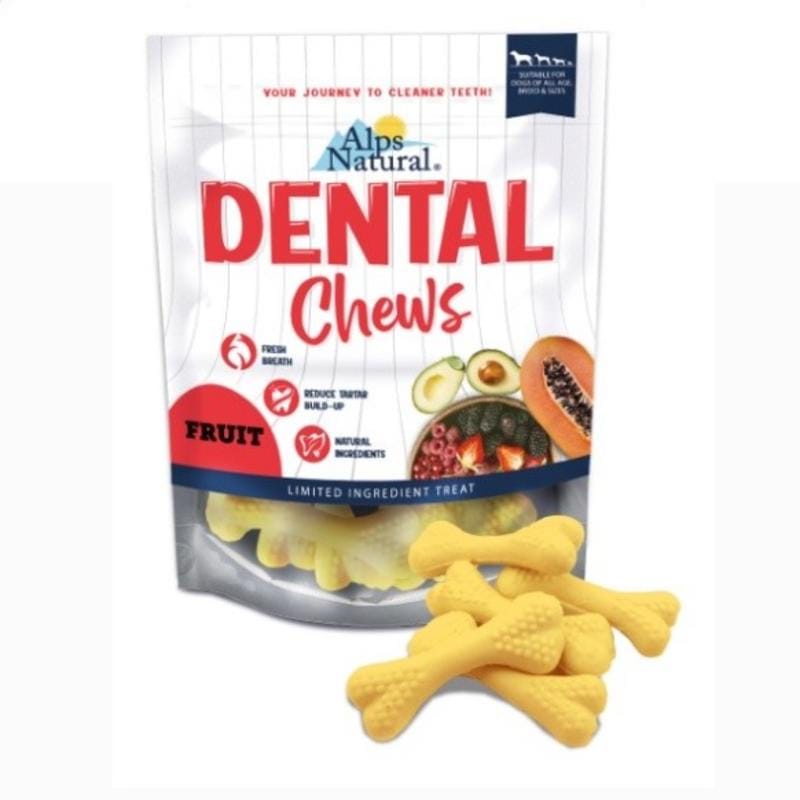 Alps Natural Dog Dental Chew -150g / Dog Treats / Snack (Milk / Mint ...