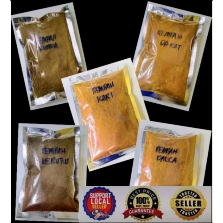 REMPAH GULAI DARAT, DALCA ,KURMA, KARI, KERUTUB,REMPAH PERAP AYAM ...