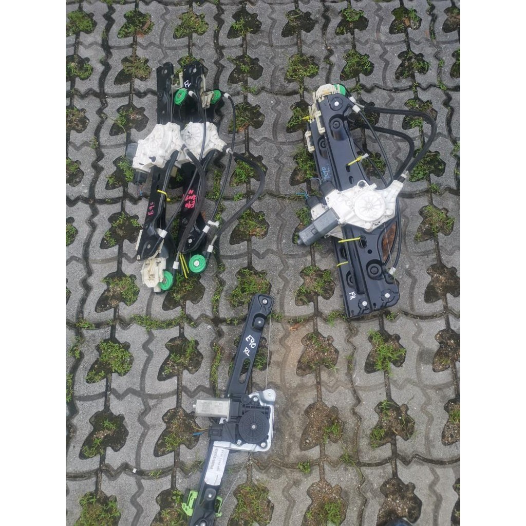 BMW E90 Power Window Motor Complete Regulator And Cable | Shopee Malaysia
