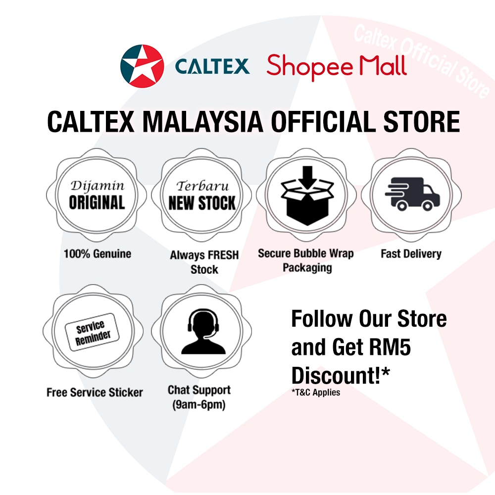 Caltex Techron Concentrate Plus Complete Fuel System Cleaner (355ml/1 ...