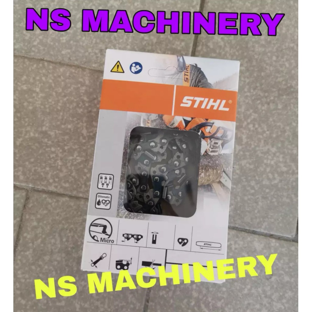 Stihl Saw chain Original 16"/18"/ FOR MS170,MS180, MS210, MS230/Stihl Rantai Original | Shopee ...