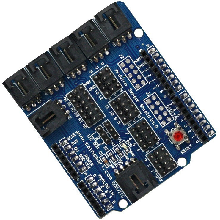 New Arduino Sensor Shield V40 Digital Analog Module For Arduino Uno 9957
