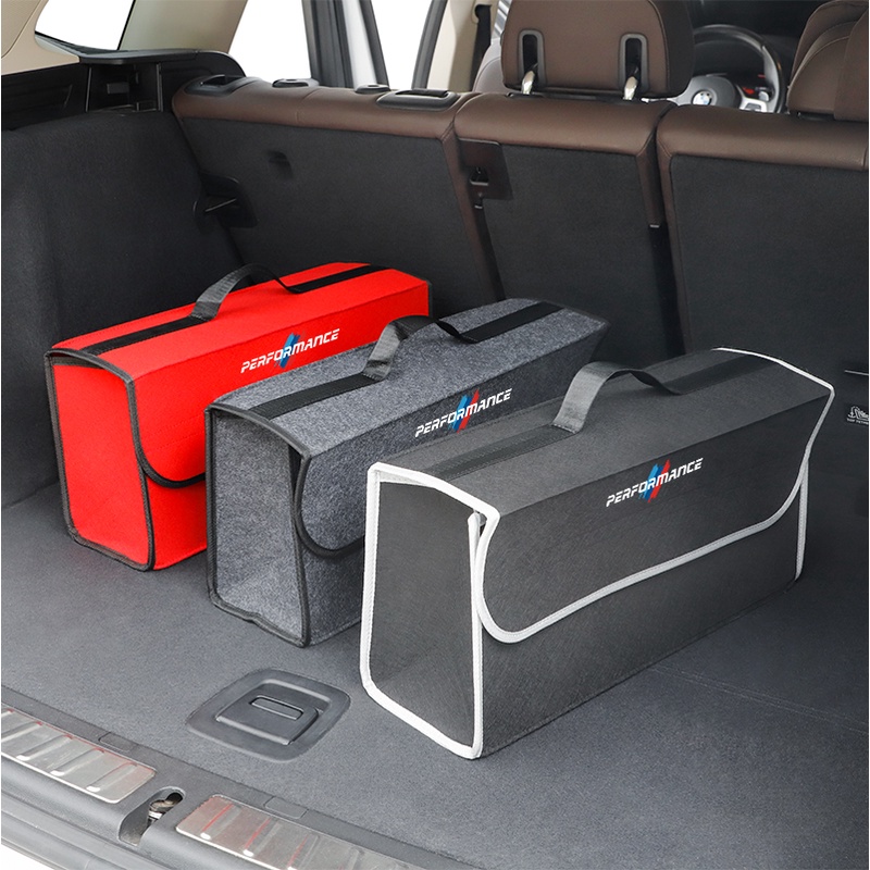 Car Logo Large Space Foldable Storage Box Car Trunk Travel Bag For BMW ...
