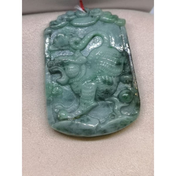 Tiger Chinese Zodiac Pendant Jade Grade A Burmese | Shopee Malaysia