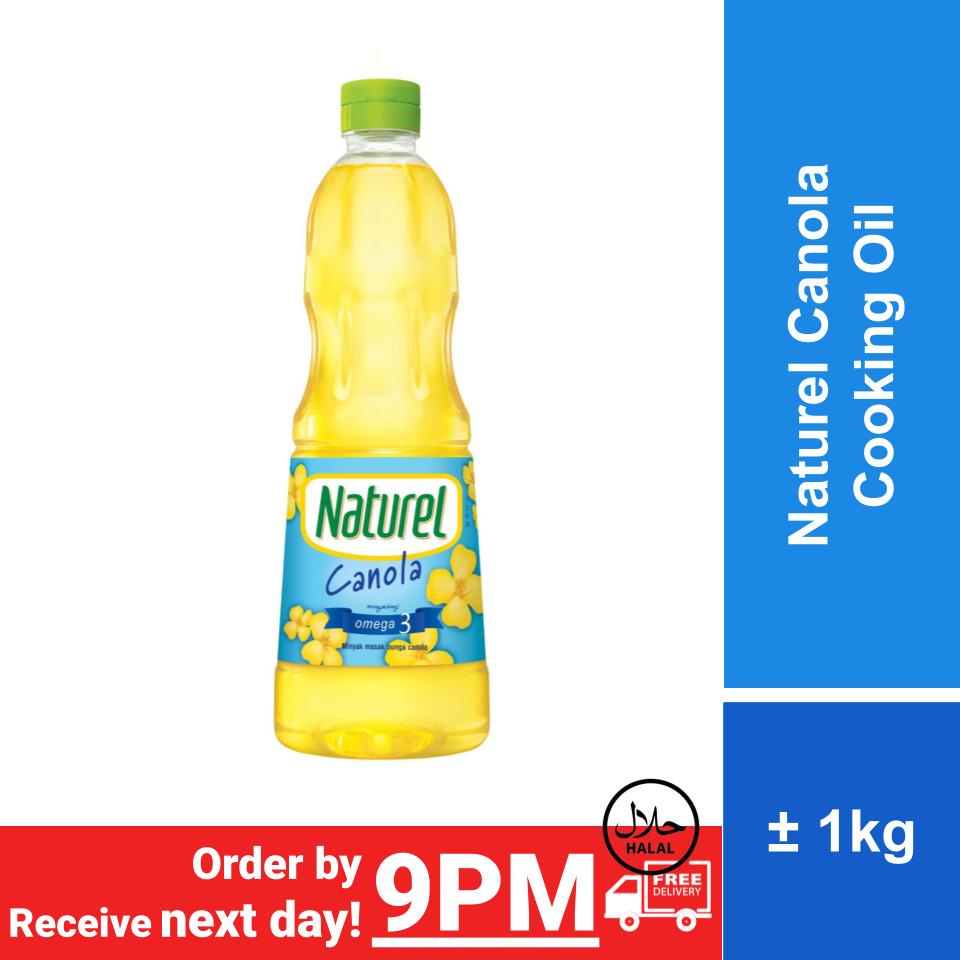 Naturel Canola Cooking Oil (1btl +/-1kg) [Fresh Produce] | Shopee Malaysia