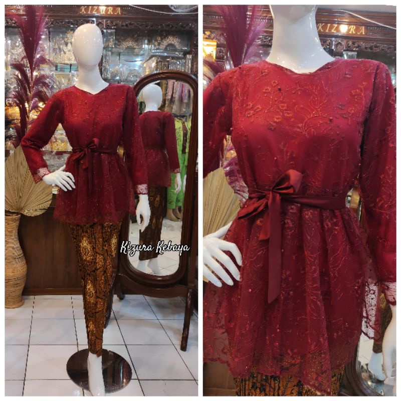 Pagar Ayu Kebaya Lesty Graduation Kebaya | Shopee Malaysia