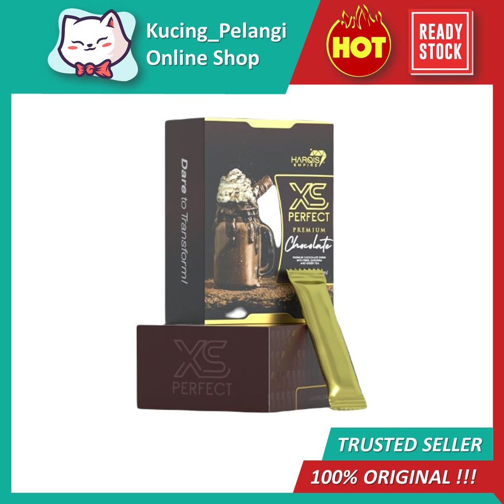 ORIGINAL HARQIS EMPIRE XS Perfect Premium Chocolate Flavor | Minuman ...
