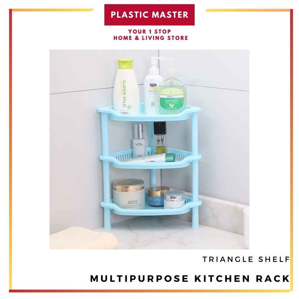 Triangle Kitchen Rack Plastic Rack Household Multipurpose Rack Bedroom ...