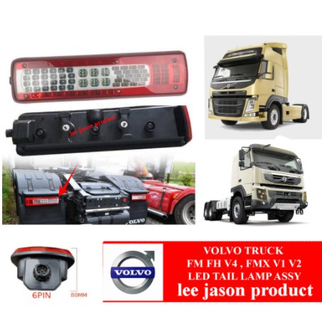 VOLVO TRUCK V4 VERSON 4 FMX LED TAIL LAMP 82849894 82849923 | Shopee ...