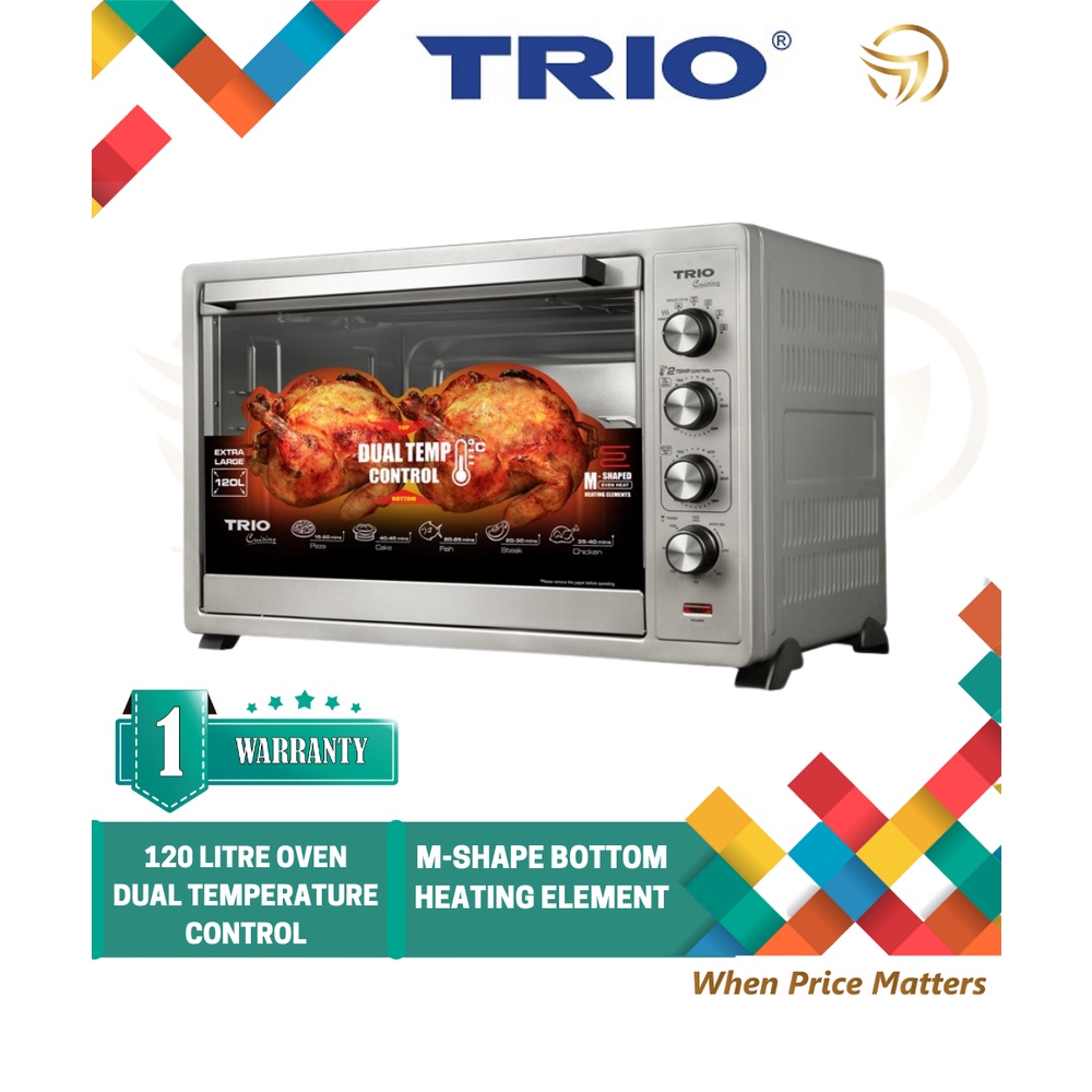 FAST DELIVERY - Trio Extra Large 120L Electric Oven TEO-1212 REPLACE ...