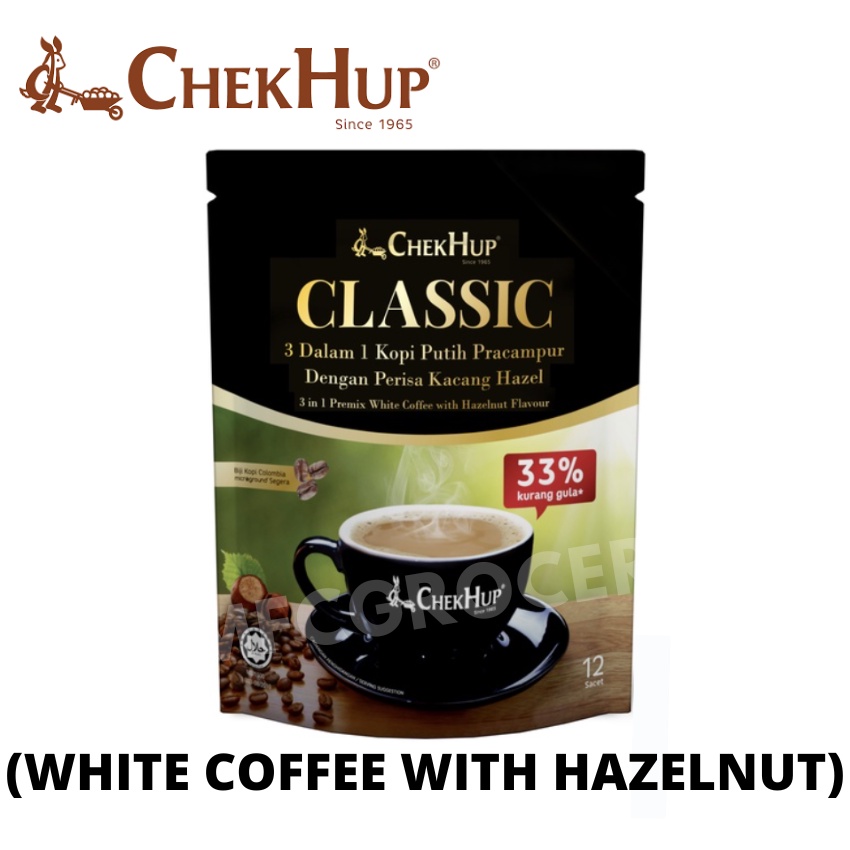 Chek Hup CLASSIC 3 in 1 (White Coffee With Hazelnut / White Coffee ...