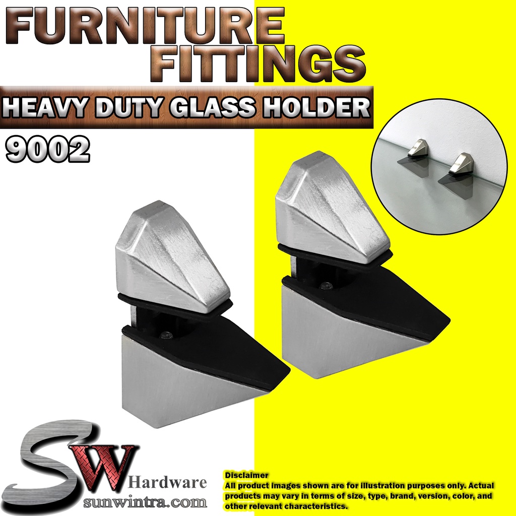 SW Hardware Stainless Steel Glass Holder Shelf Bracket Glass Bracket ...